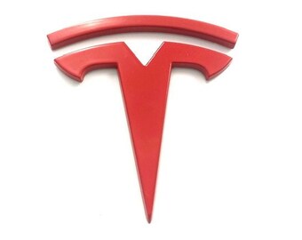 Model Y Emblem Red - Etsy