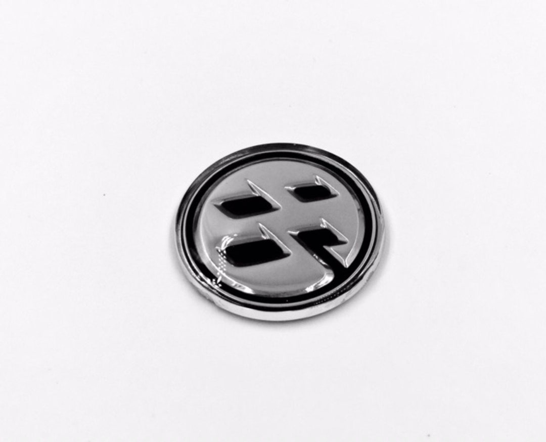 86 Fender Emblem Black Chrome - Etsy
