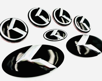 Kia Emblem Overlay - Etsy
