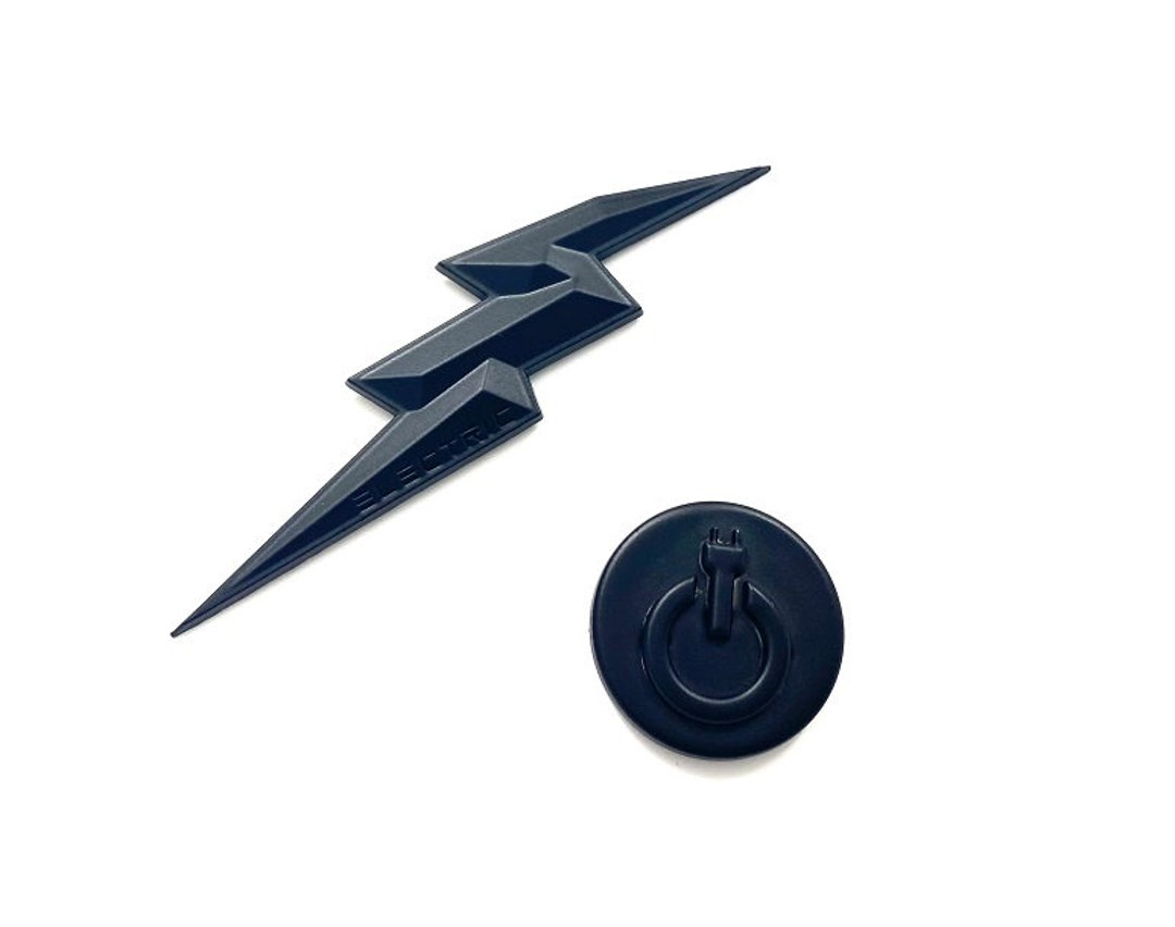 Black Edition Electric / Hybrid Car Emblems Bolt Volt Power Plug in ...