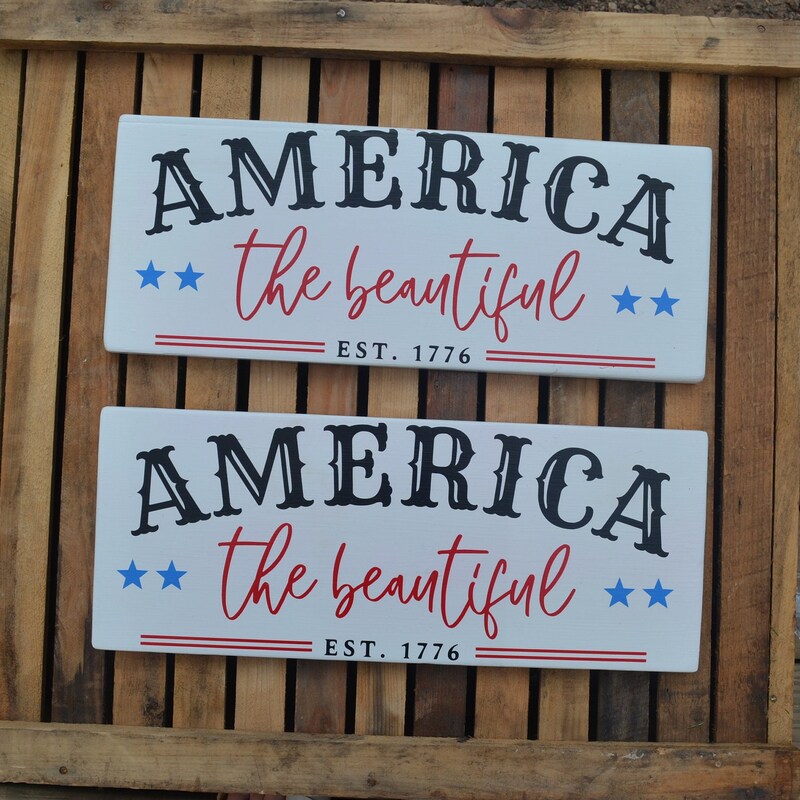 American Signs - Etsy