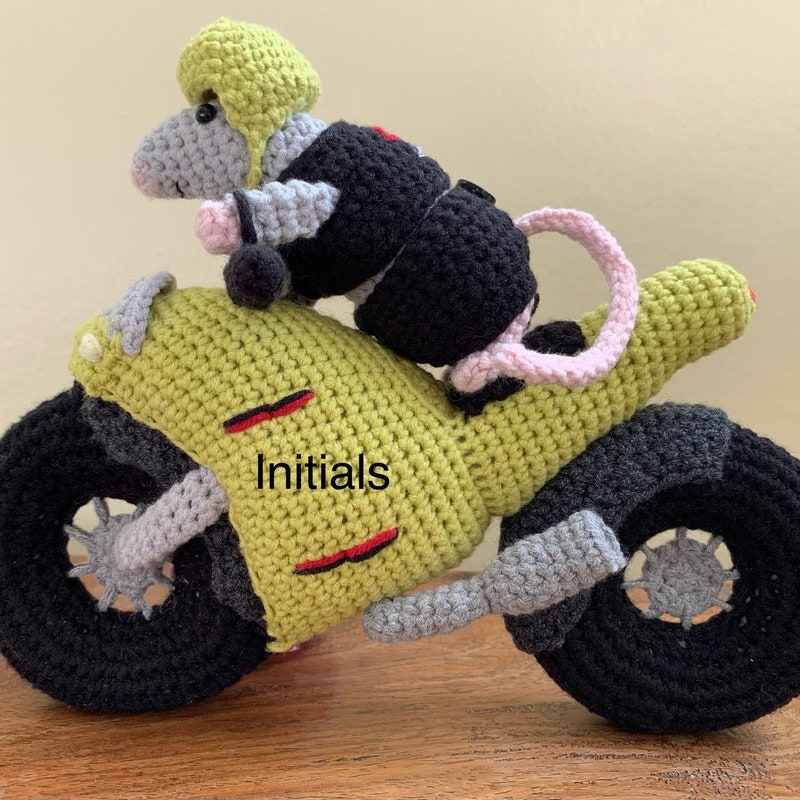 Crochet Motorcycle - Etsy
