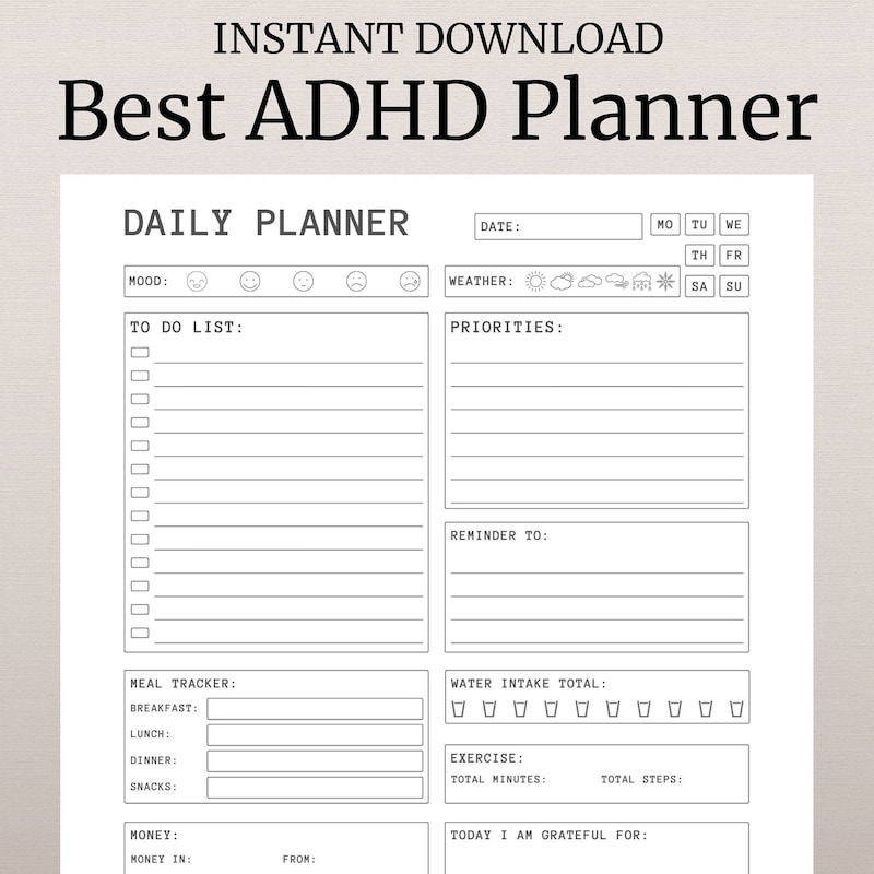 Daily Planner Tree - Etsy
