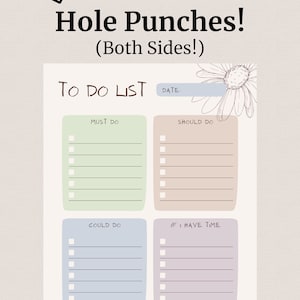 Minimal to Do List Printable, Simple Tasks List Template, Productivity ...