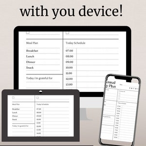ADHD Digital Planner (made by an Adhder) for Printing, or Digital Use ...