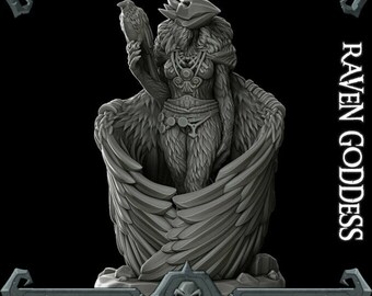 Raven Goddess - Etsy UK