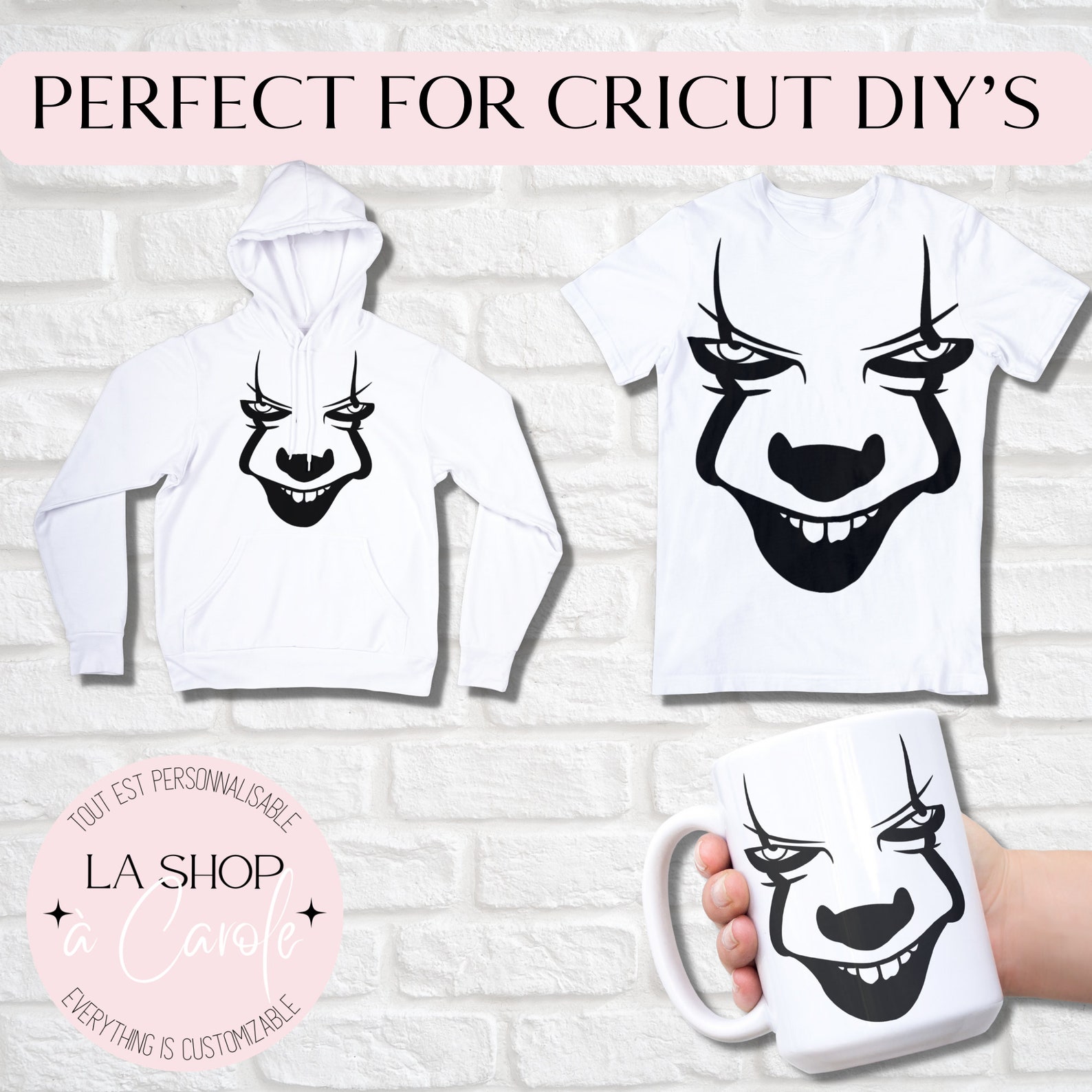 Alien Clown | CLIPART | SVG | PNG - Etsy