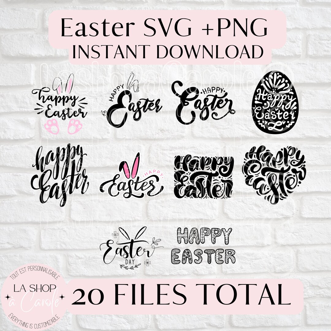 Easter | CLIPART | SVG | PNG - Etsy