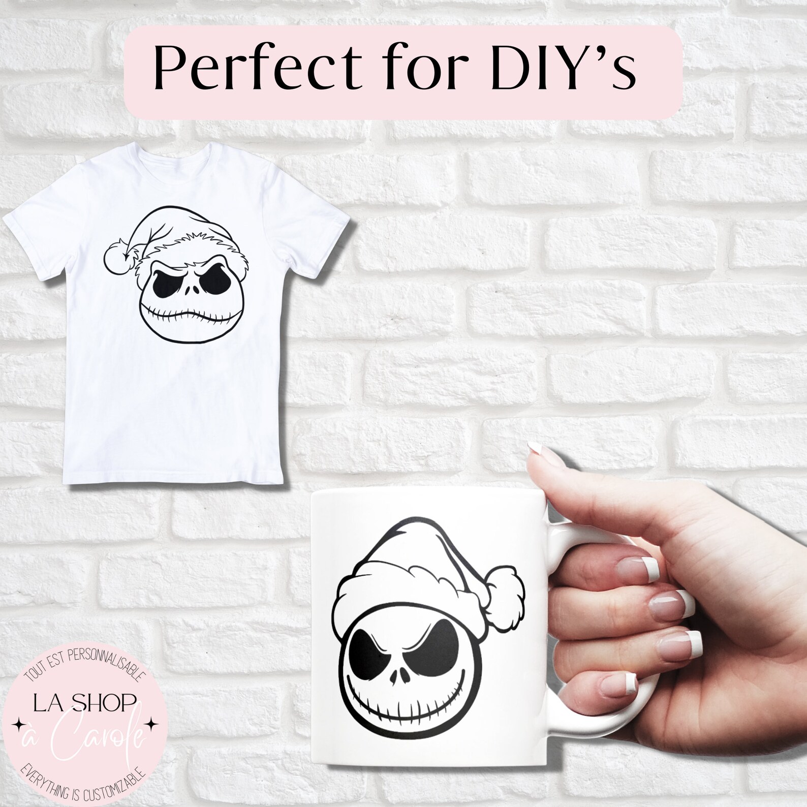 Jack Christmas SVG and PNG - Etsy