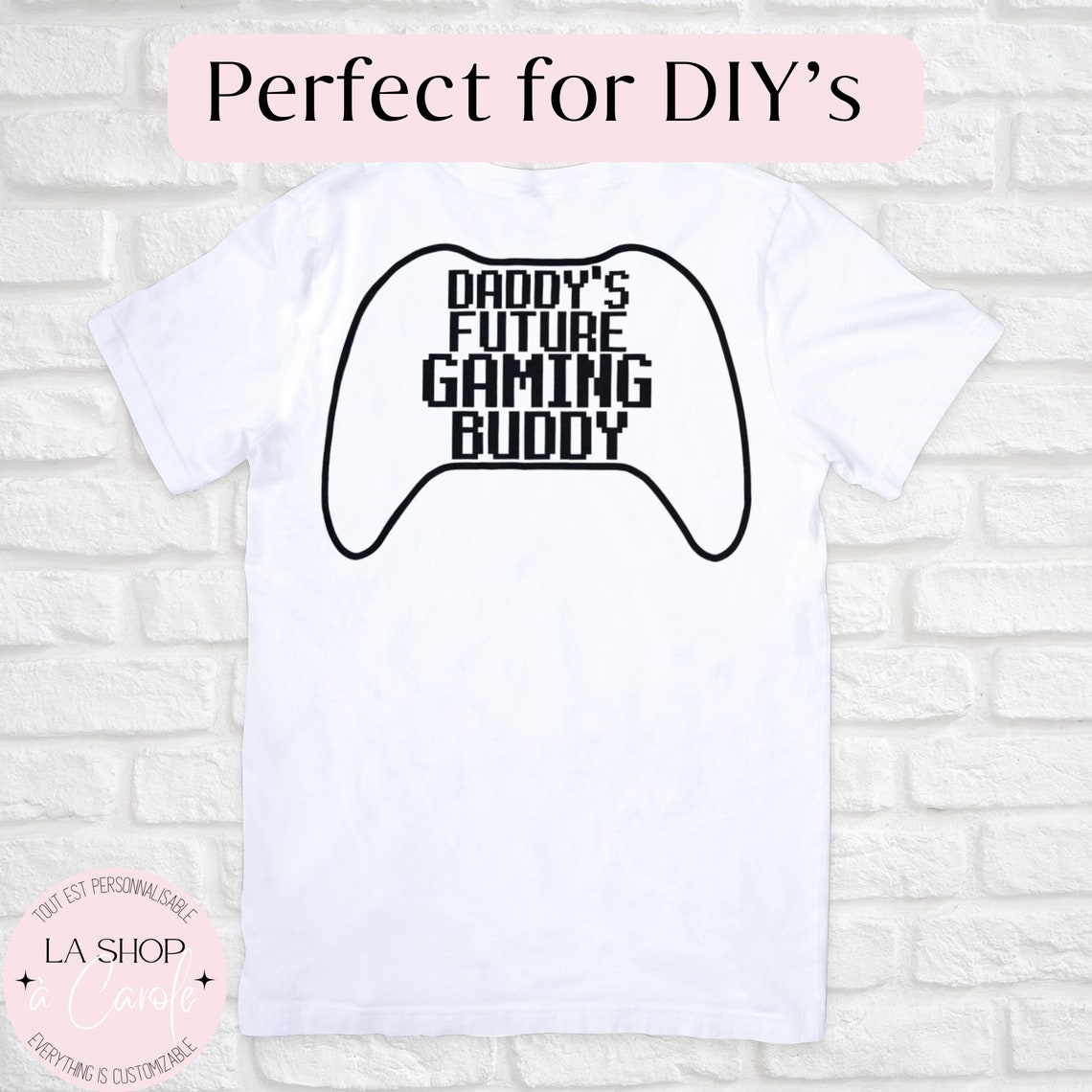 Daddy's Future Gaming Buddy | CLIPART | SVG | PNG - Etsy
