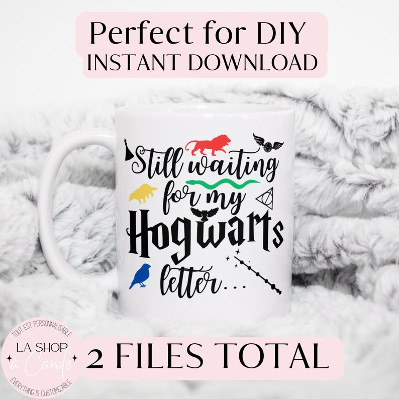 Waiting for Magic School Letter CLIPART SVG PNG - Etsy