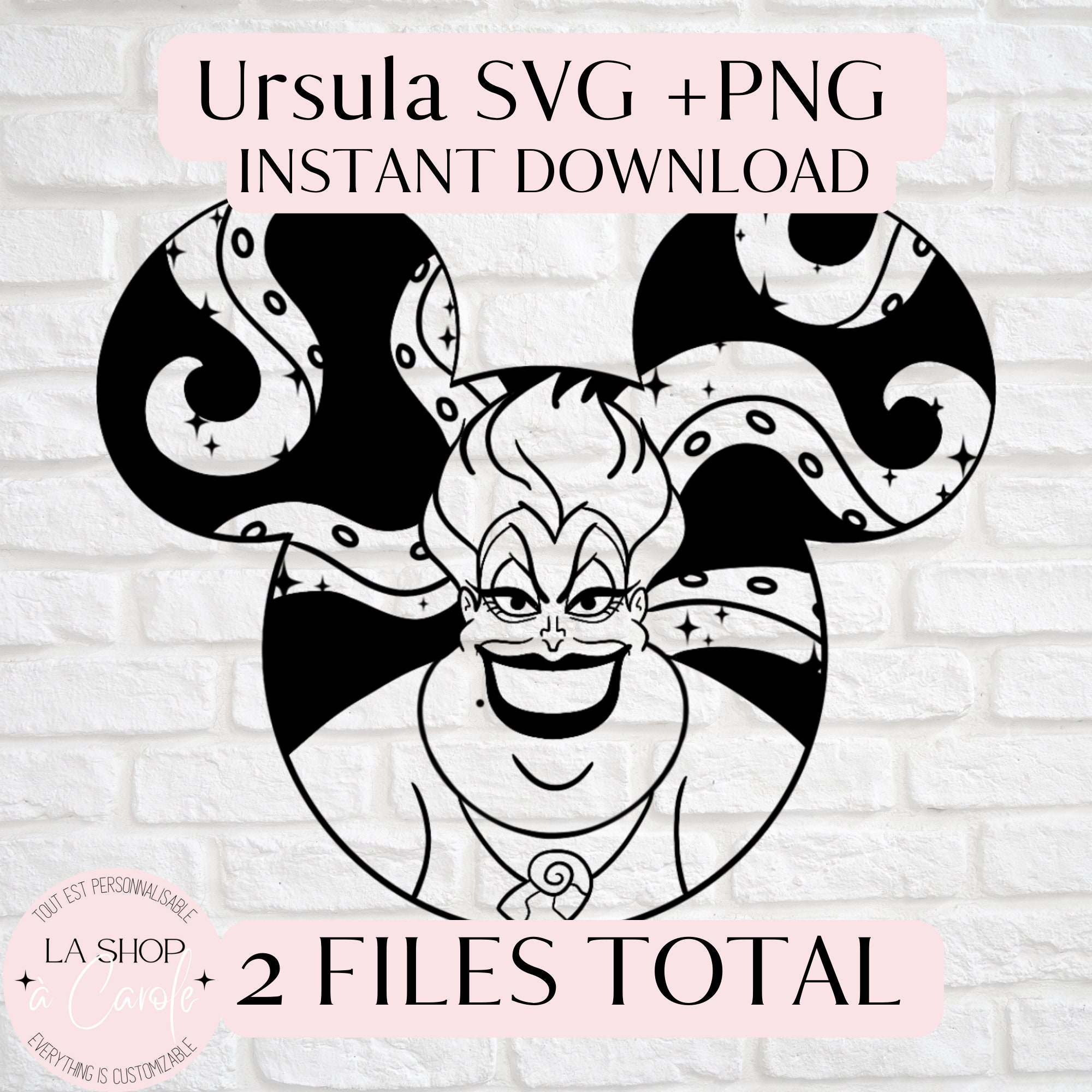 Ursula PNG and SVG - Etsy