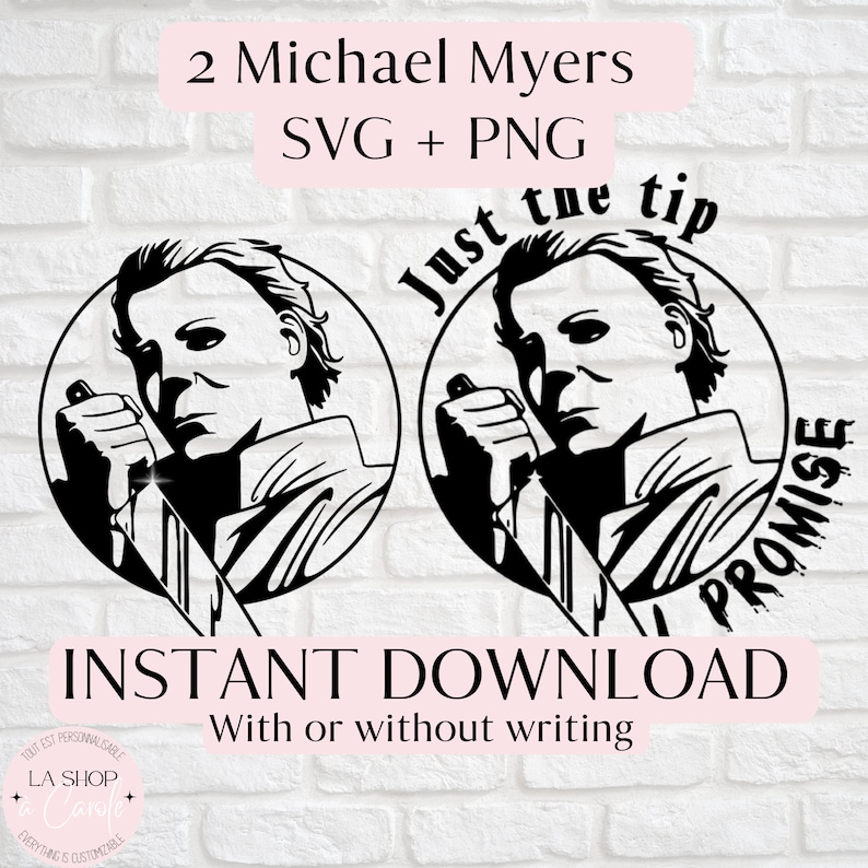 Michael Slasher | CLIPART | SVG | PNG - Etsy