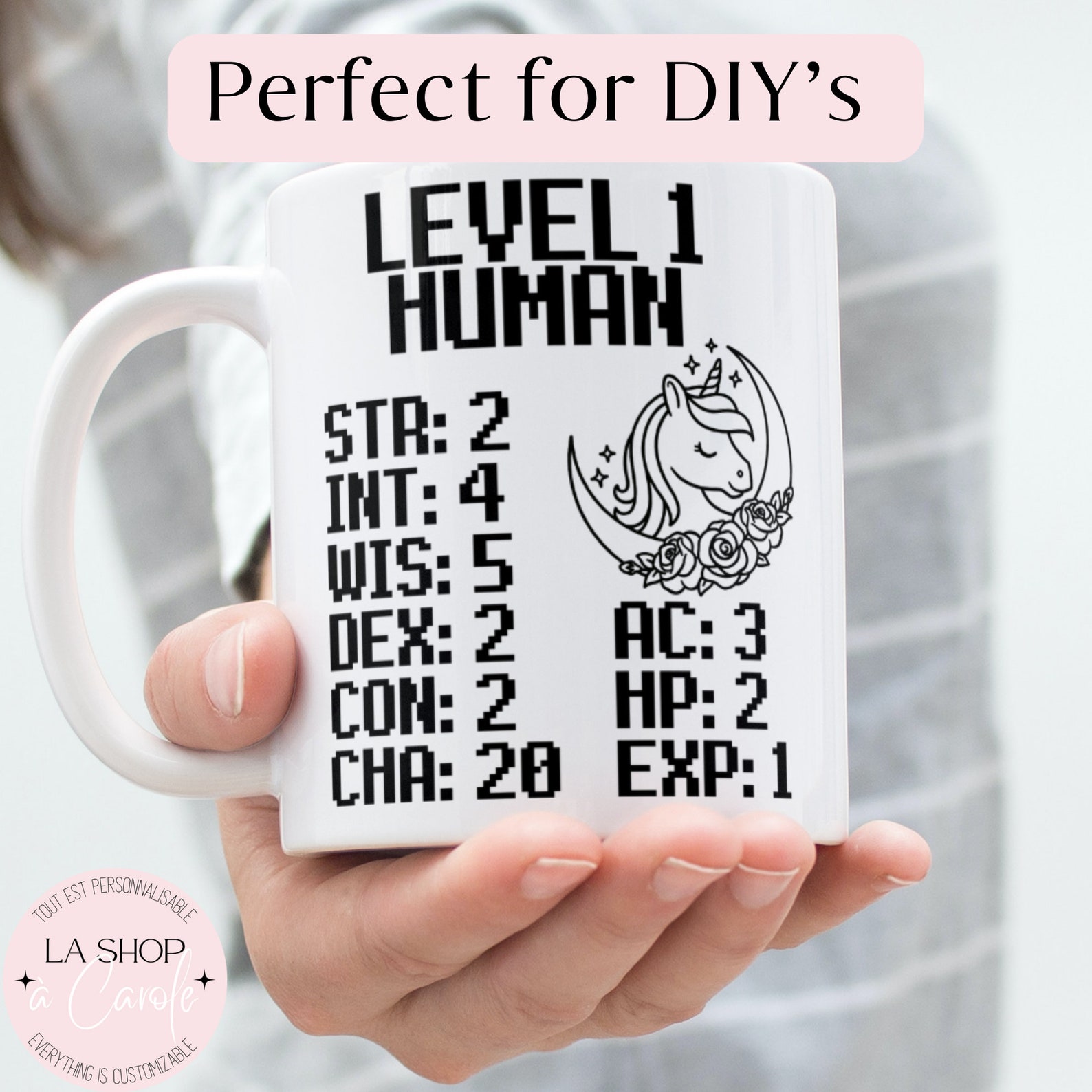 Level 1 Human | CLIPART | SVG | PNG - Etsy