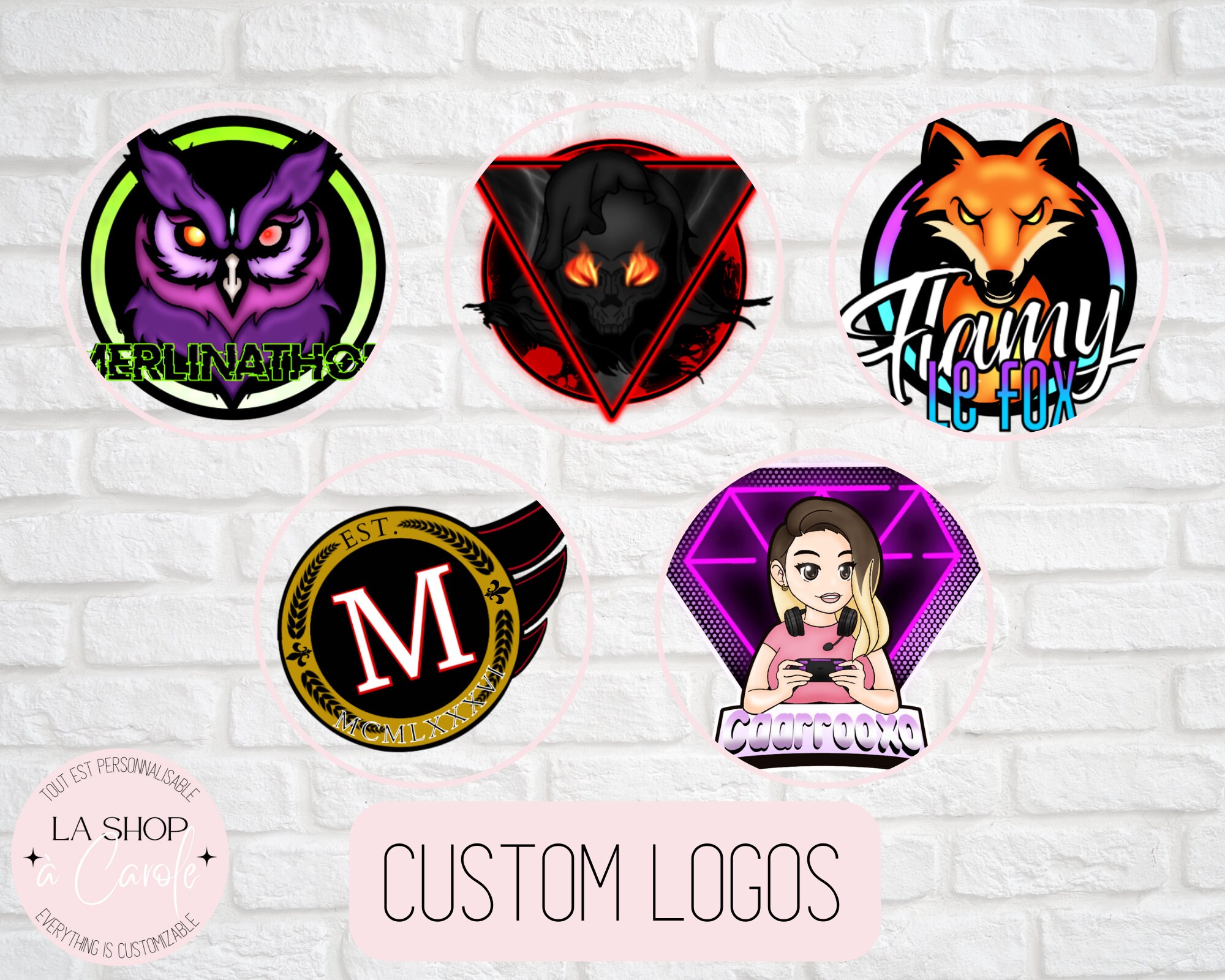 Custom Emotes, Logos and Sub Badges for Twitch and Discord - Etsy