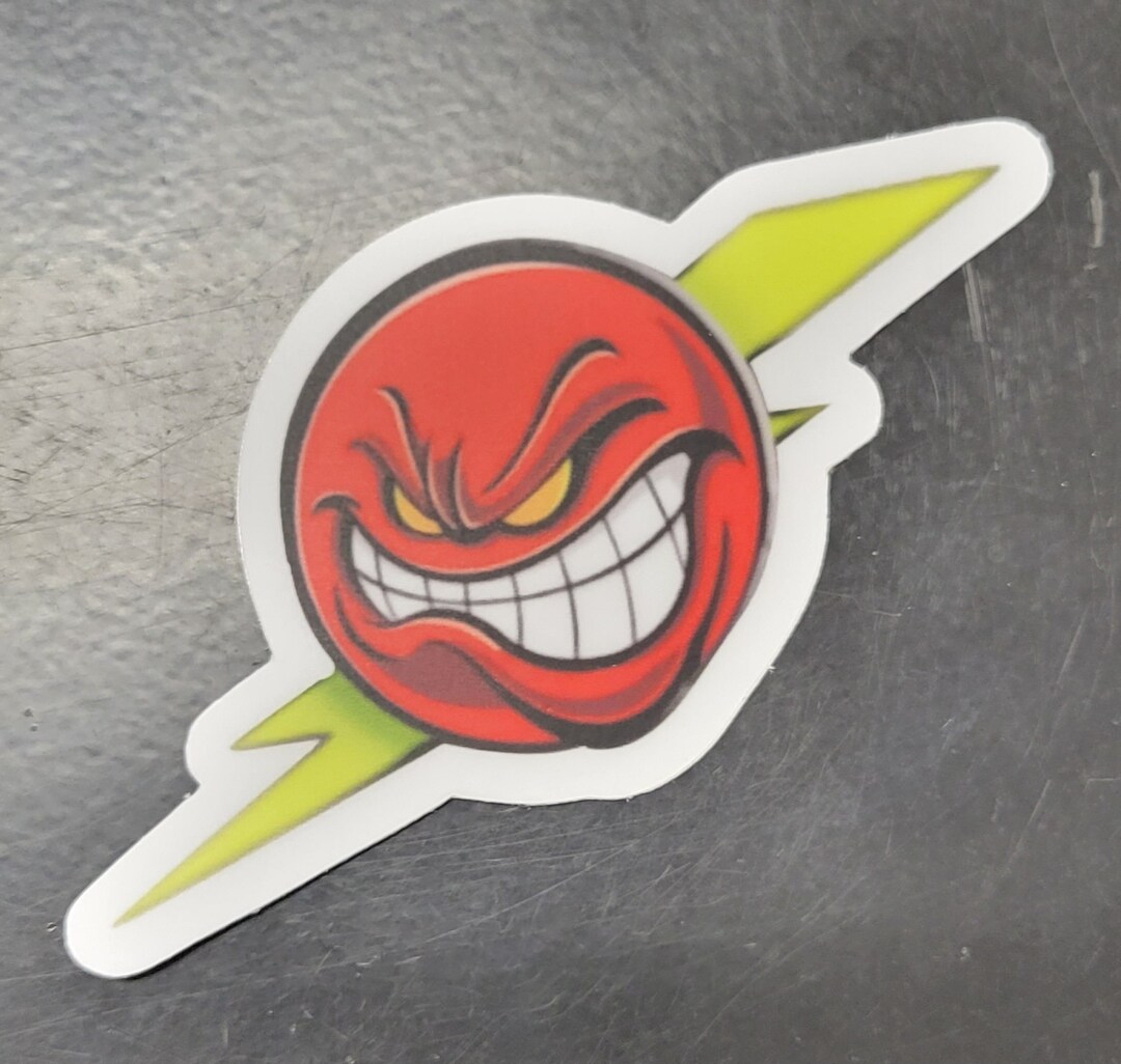 3 Angry Sparky Logo Sticker - Etsy