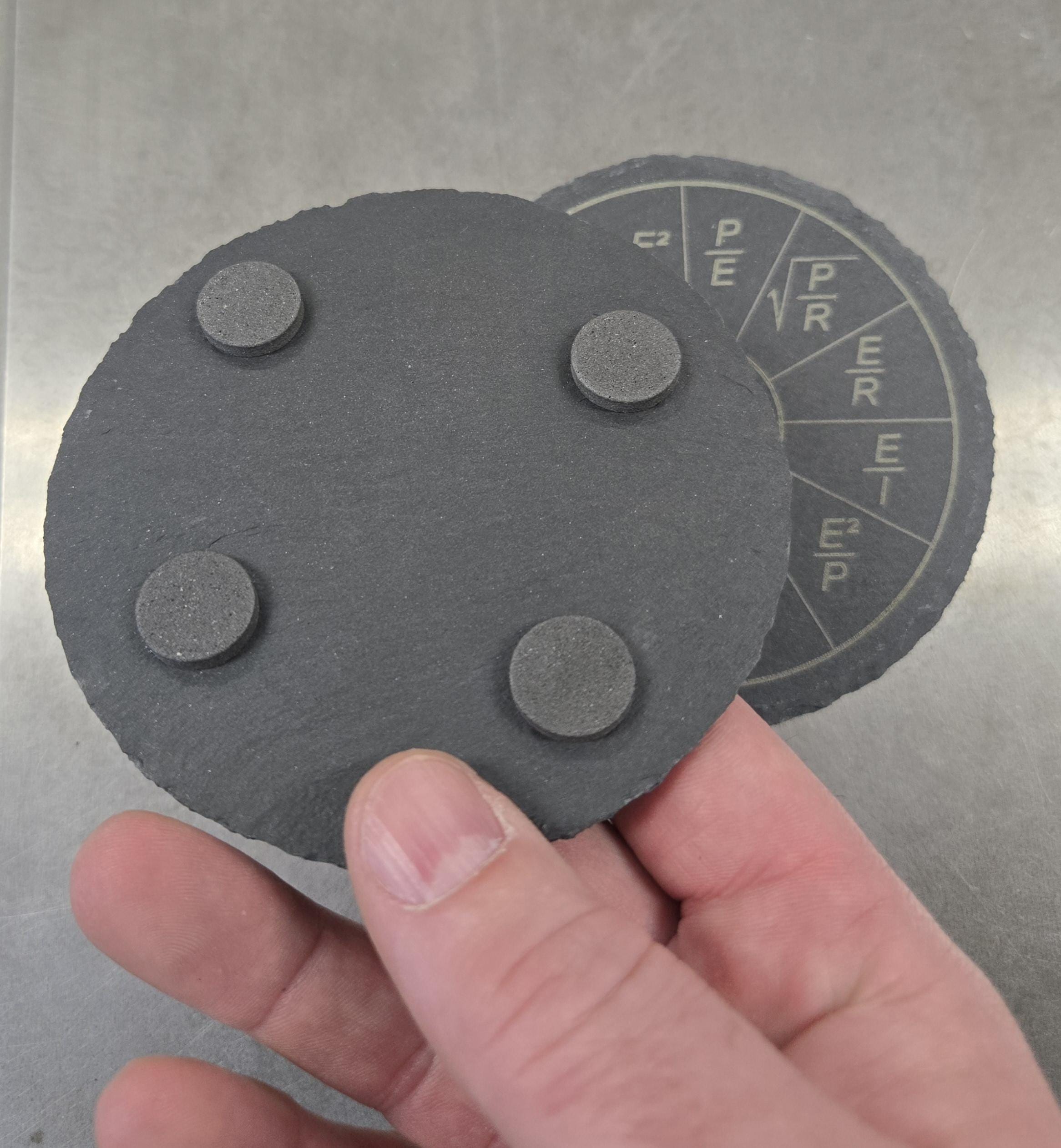 Slate Stone Ohms Law Coasters (round) - Etsy