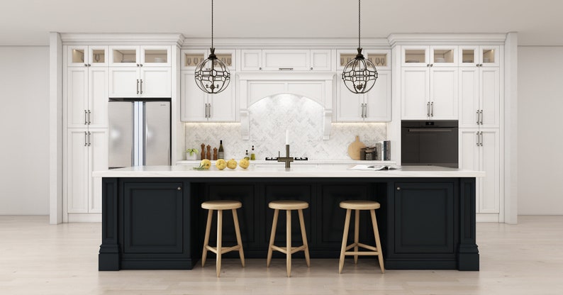 Kitchen Design, Customize Interior Design, Architectural Rendering ...