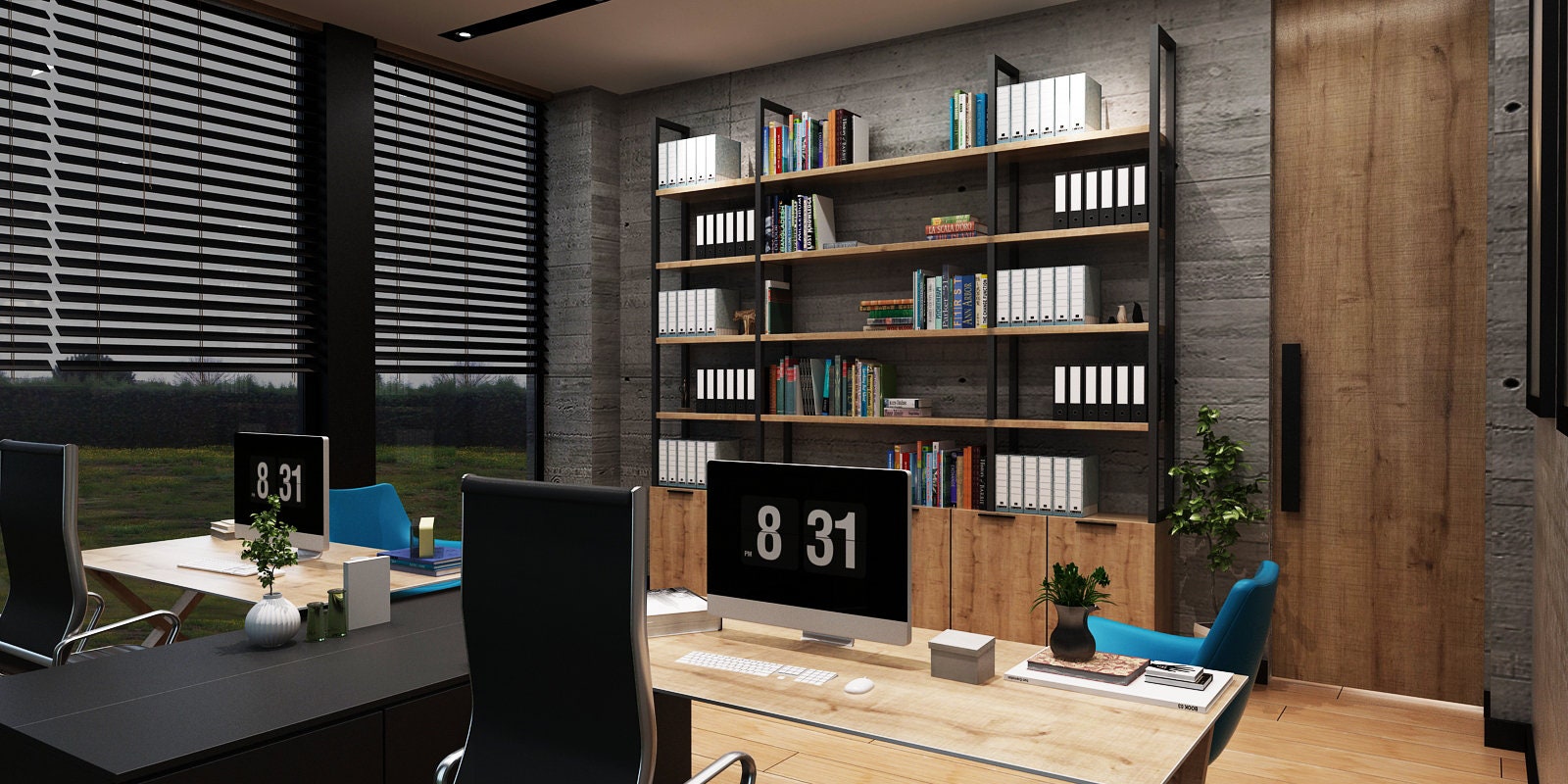Office Design 3D Work House Design Customize Interior - Etsy