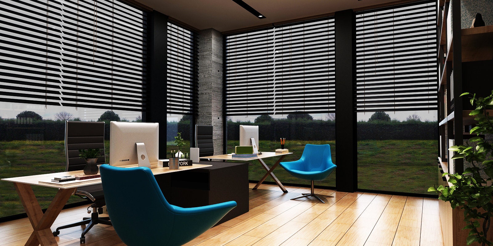 Office Design 3D Work House Design Customize Interior - Etsy