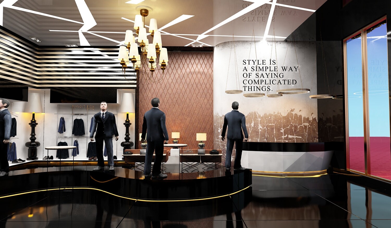 Exhibition Stand Design, 3D Stand Design, Customize Interior Design, 3D ...