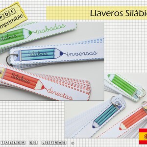 Spanish Syllable Flashcards, Cursive Learning Game (digital Download ...