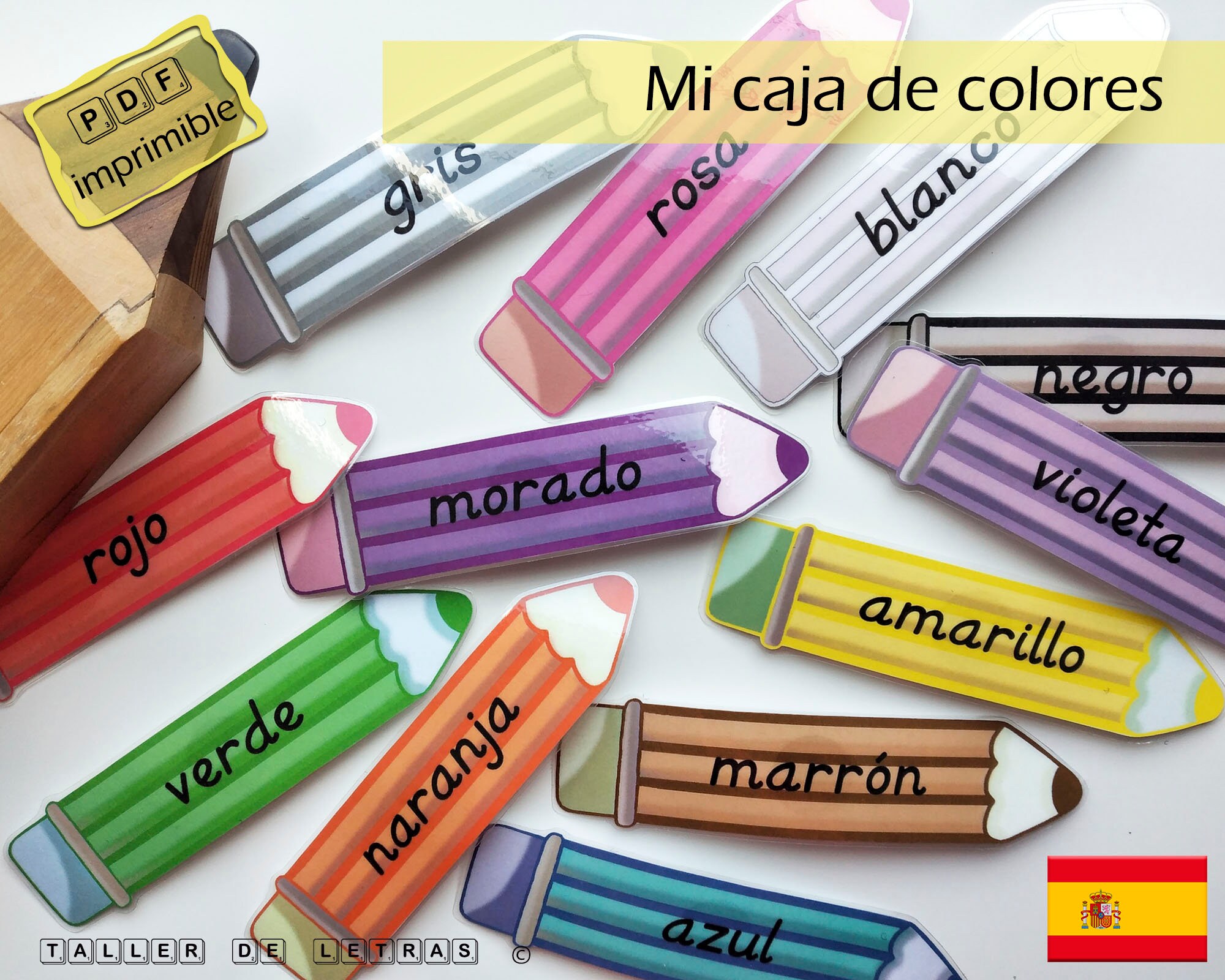Juego aprendemos los colores en español. Juego educativo para aprender ...