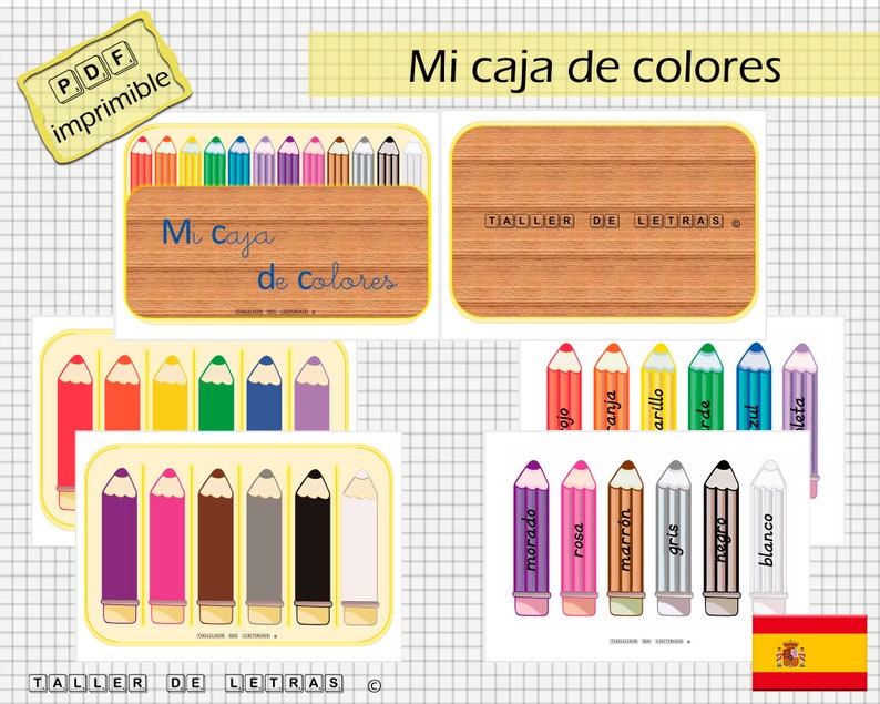 Juego aprendemos los colores en español. Juego educativo para aprender ...