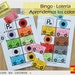 Lotto / Bingo Color Matching Game in Spanish, Educational Activity Game ...