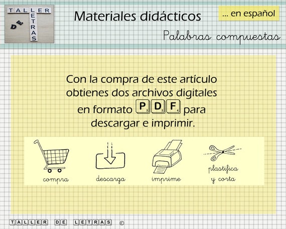 Spanish Compound Words