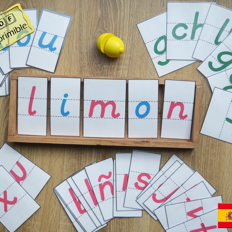 Spanish Alphabet - Etsy