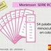 Spanish Montessori Pink Series Reading Lists (digital Download) - Etsy