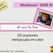 Spanish Montessori Pink Series Sentences, Learning to Read (digital ...