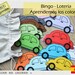 Lotto / Bingo Color Matching Game in Spanish, Educational Activity Game ...