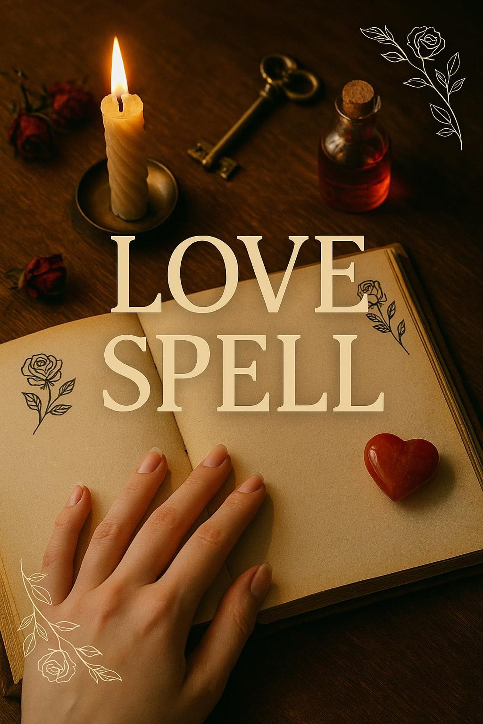 Honey & Flame LOVE SPELL Recipe | Digital Grimoire Page | Attraction ...