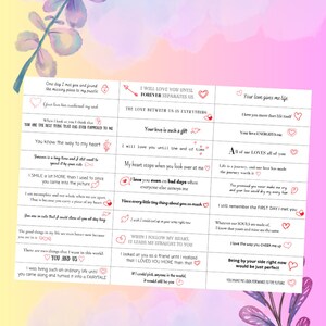 199 Printable Love Notes: Perfect Valentine's Day, Anniversary, Long ...