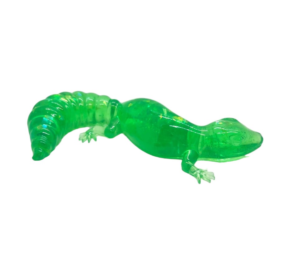 Resin Gecko With Real Flowers - Etsy