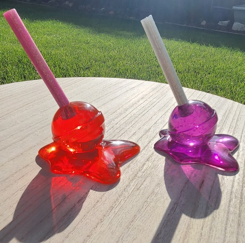 Melting Resin Lollipop - Etsy