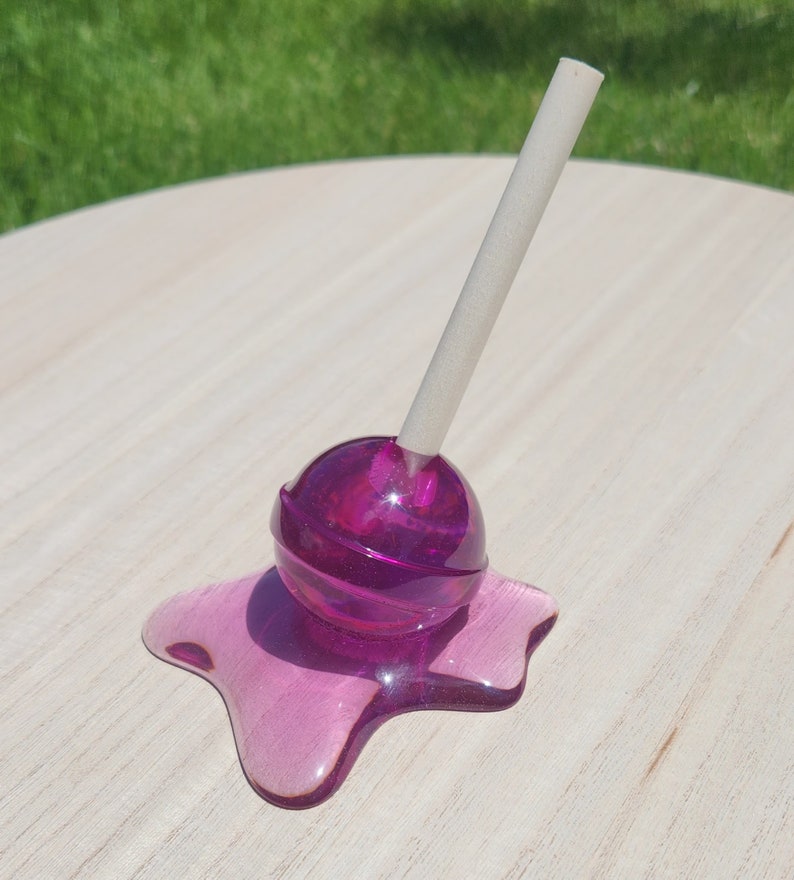 Melting Resin Lollipop - Etsy