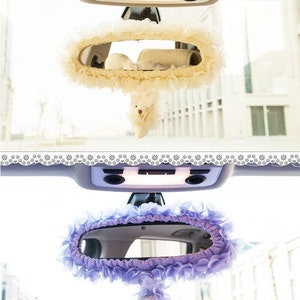 Car Rearview Mirror Cover, Cute Cover, Reversing Mirror, Car Charm ...