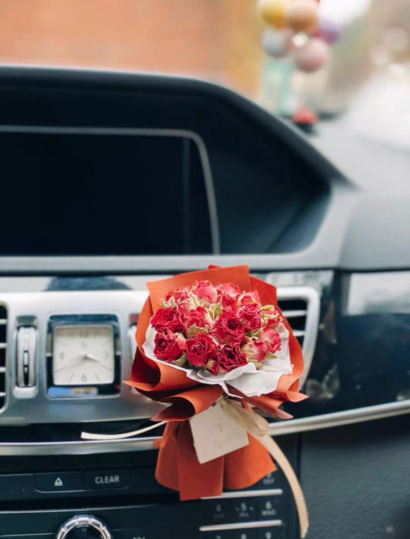 Handmade Mini Natural Dried Flower Bouquet Car Accessories - Etsy