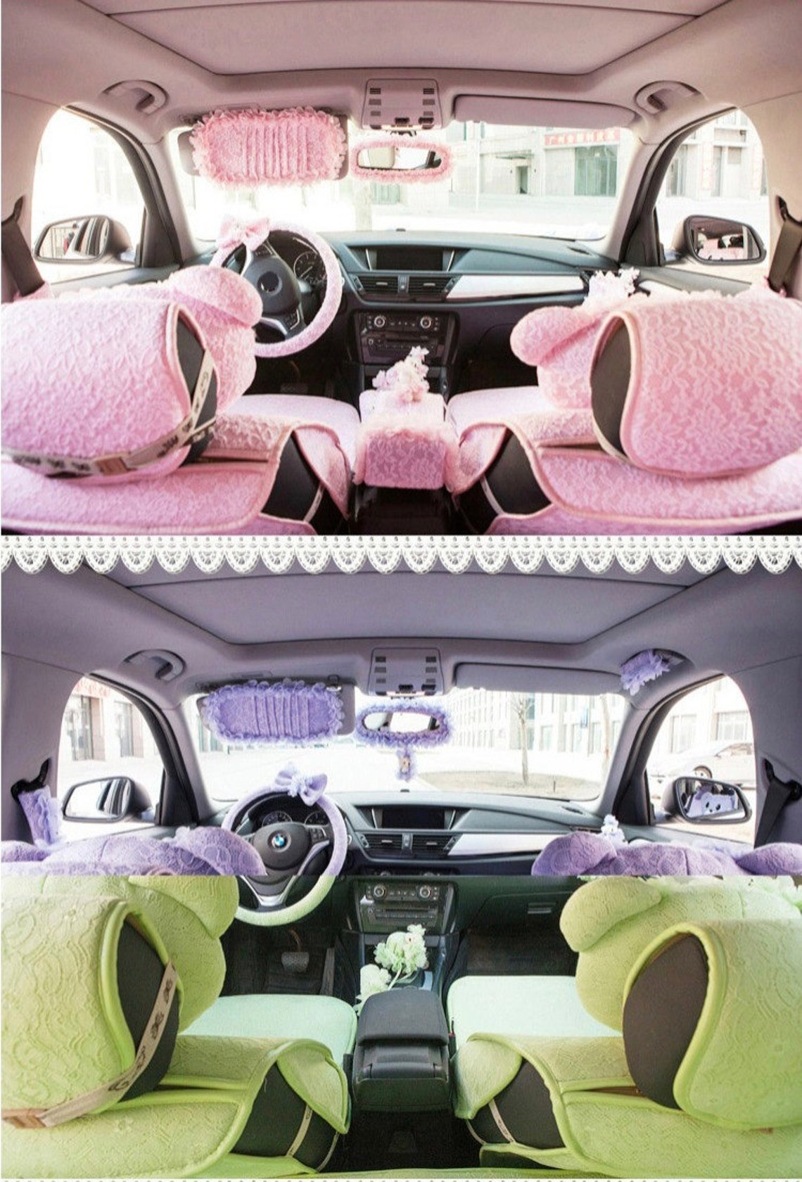 Car Rearview Mirror Cover Cute Cover Reversing Mirror Car - Etsy