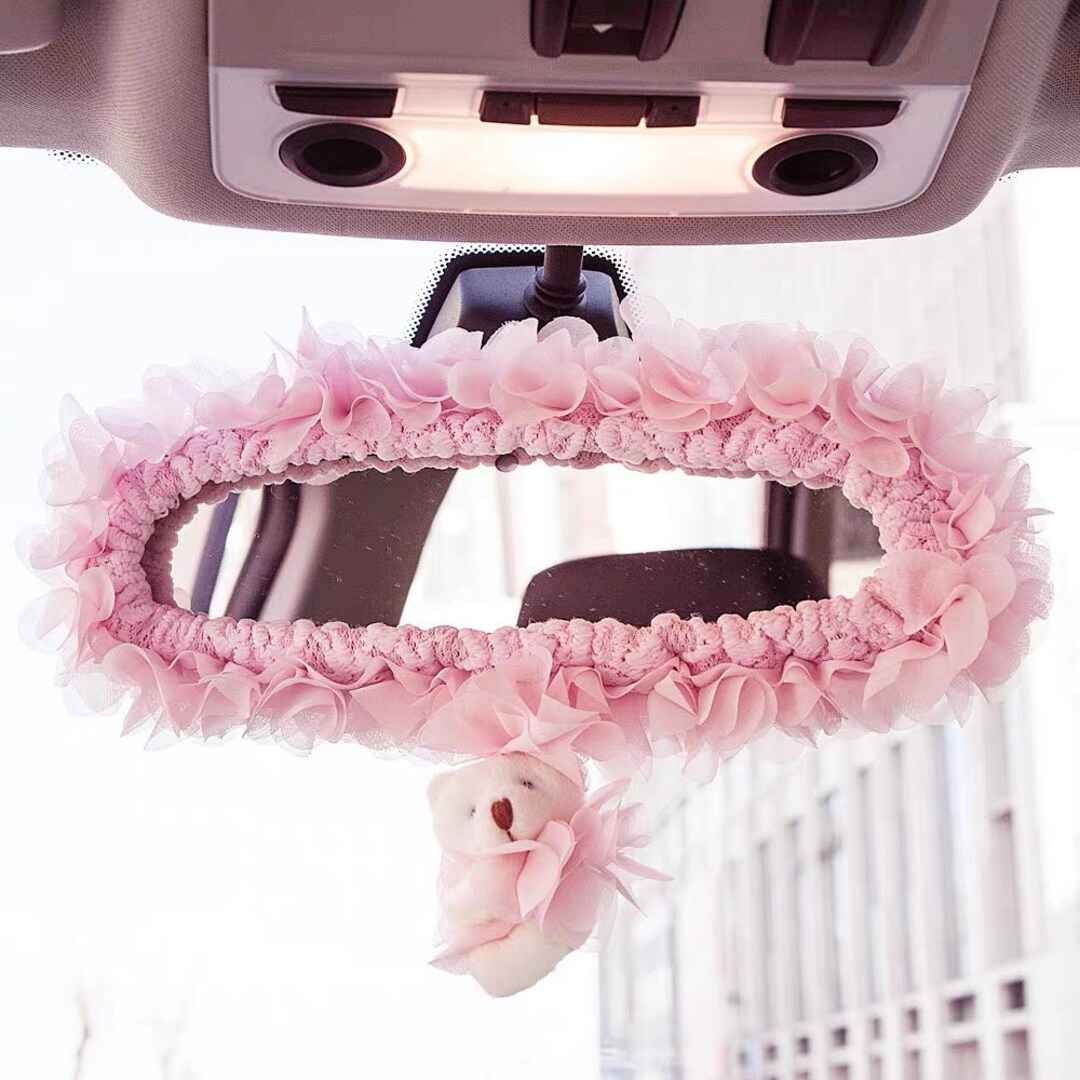 Car Rearview Mirror Cover, Cute Cover, Reversing Mirror, Car Charm ...