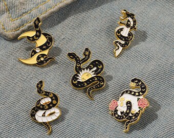 Snake Pin | Etsy