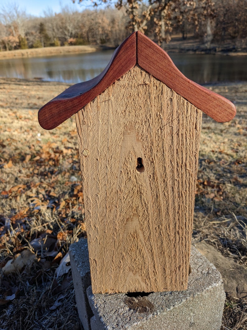 Cedar Bluebird House - Etsy