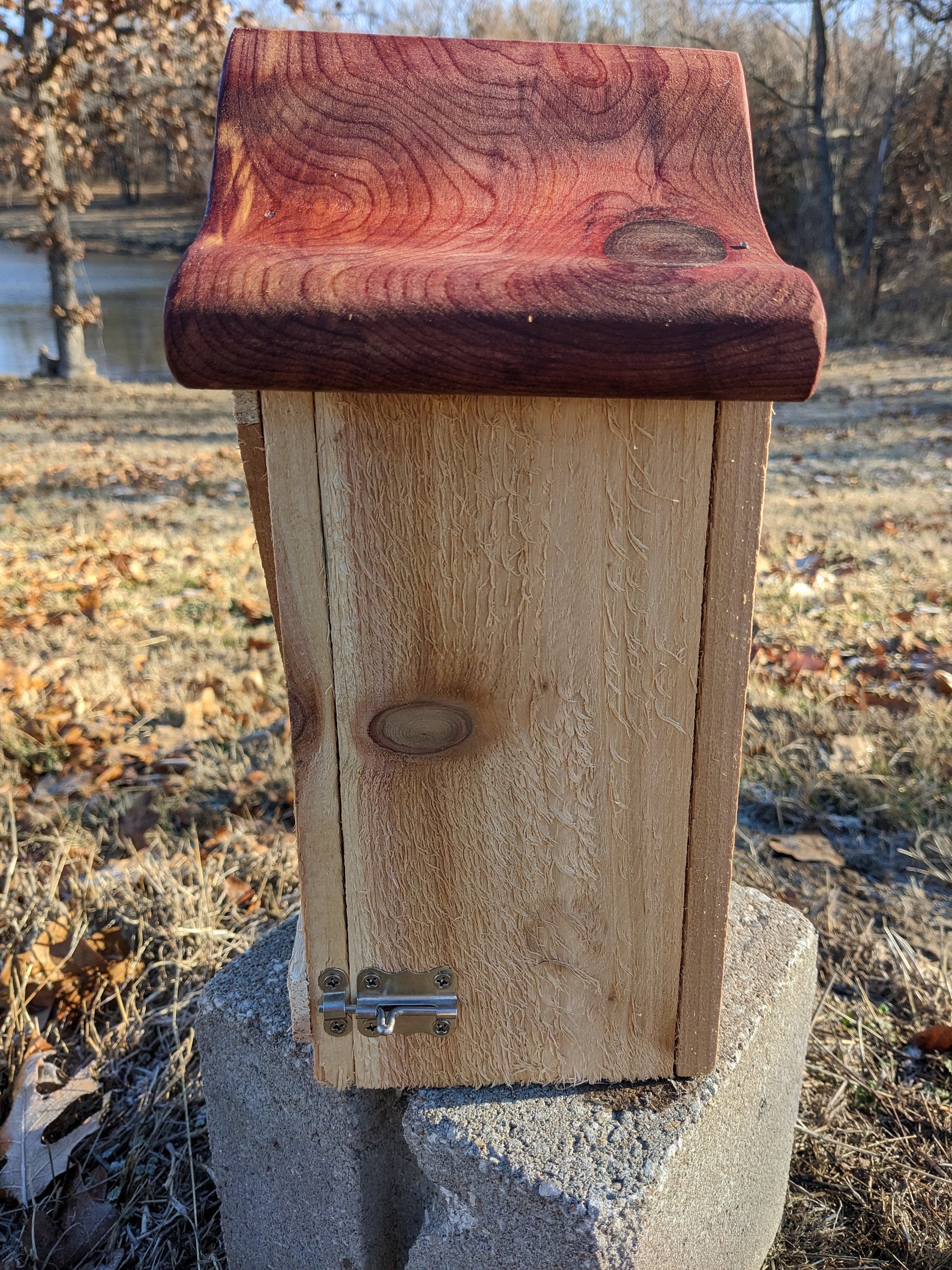 Cedar Bluebird House - Etsy UK