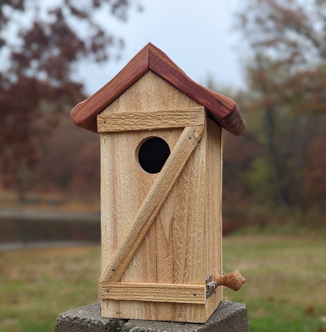 Cedar Bluebird House - Etsy