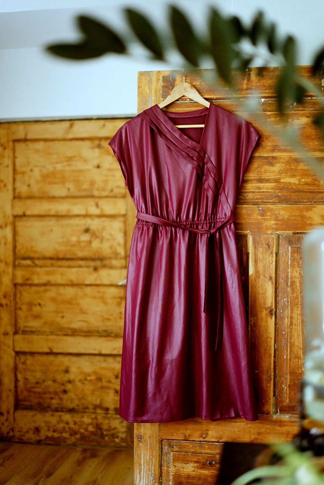 Vintage 80s Purple Metalic Latex Leather Looking Blouson - Etsy