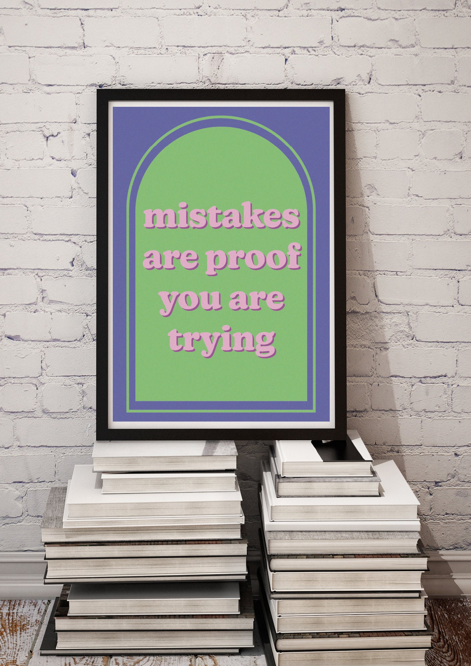 Growth Mindset - Inspirational Quotes // Set of 4 Digital Art Prints - Etsy