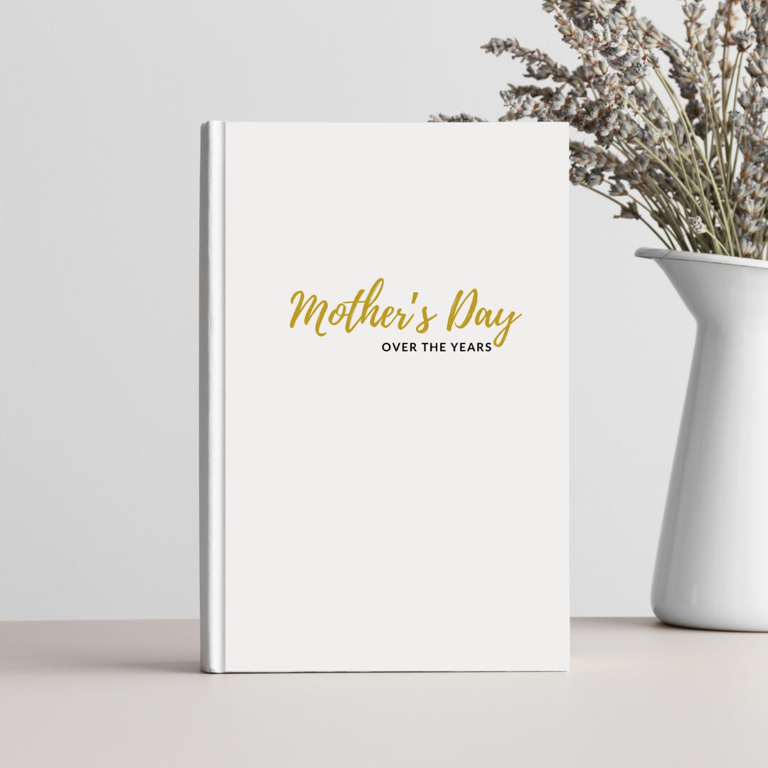 Mother's Day Journal Gift Printable Download Mother's Day Digital ...